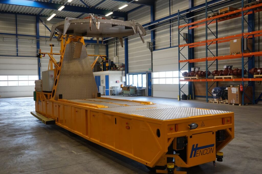 AGV Ladle transport vehicle - Hencon